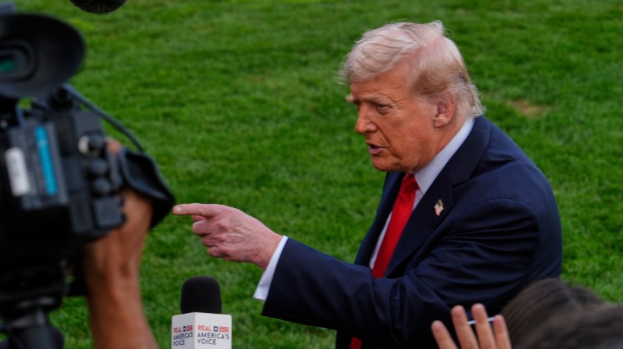 Trump says ‘big progress’ made on manhunt for Kirk shooter