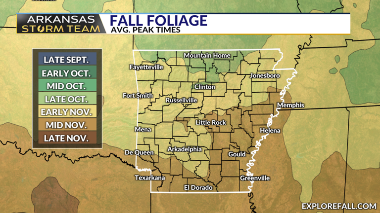 AST Blog: 2025 Arkansas Fall Foliage Outlook