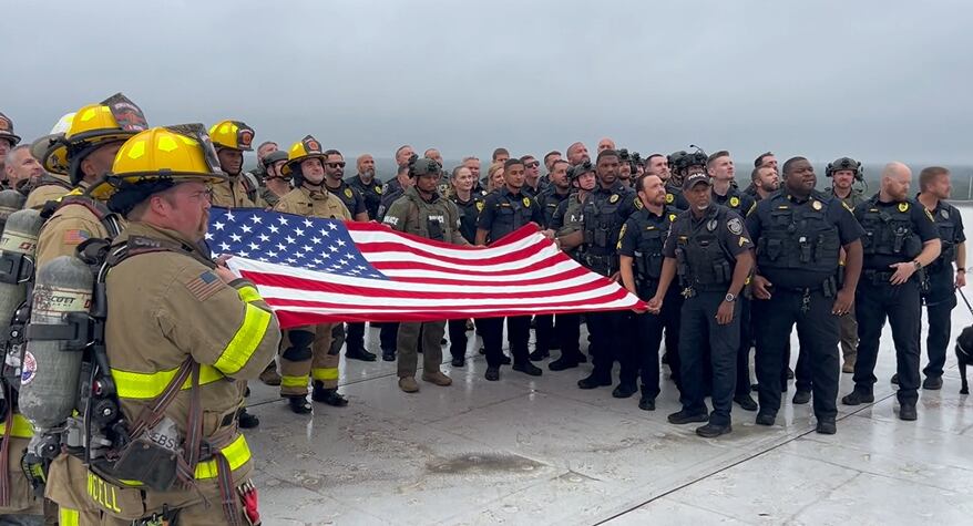 First responders honor the lives lost in 9/11 tragedy on its 24th ...