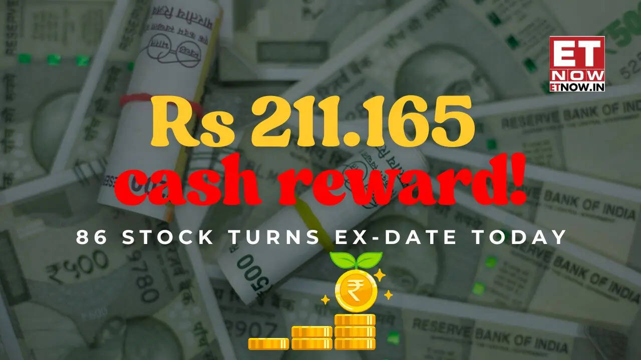 Rs 211.165 cash reward! 86 stocks with dividend, stock split, bonus ...