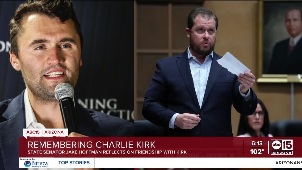 AZ State Senator Jake Hoffman remembers Charlie Kirk