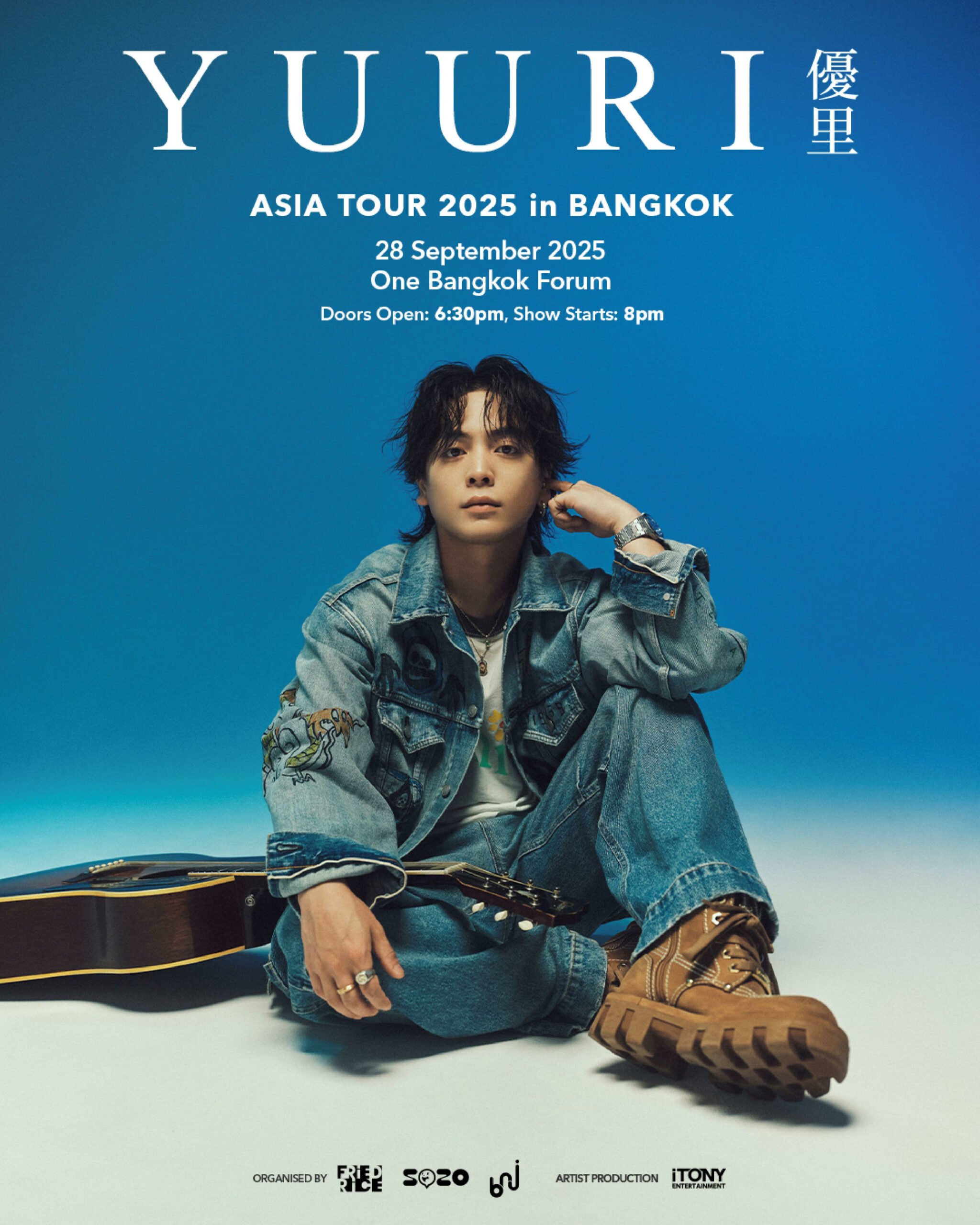 “YUURI” รอมอบโชว์สุดประทับใจใน Asia Tour 2025 in BANGKOK แฟนๆแห่ลั่นรอเจอ