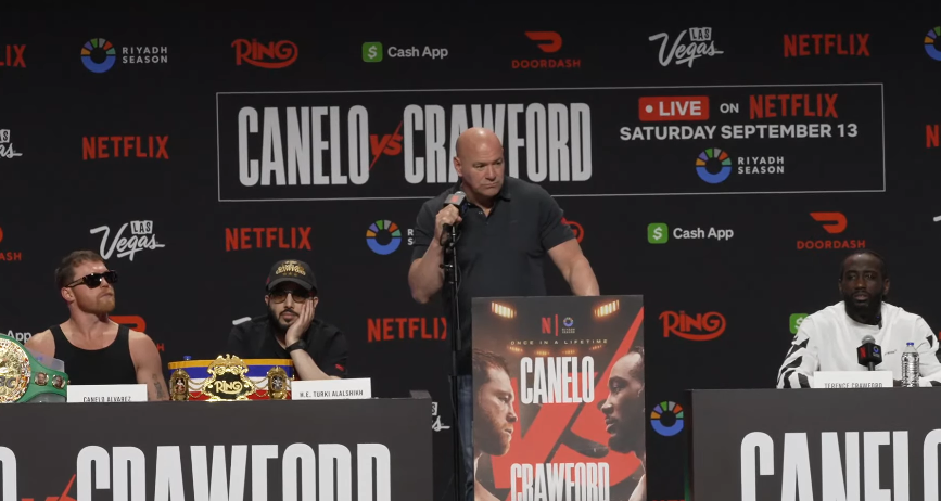 Video: Canelo Alvarez vs. Terence Crawford pre-fight press conference
