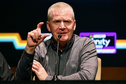 Layne Riggs fights back from spin to win Bristol NASCAR Truck race