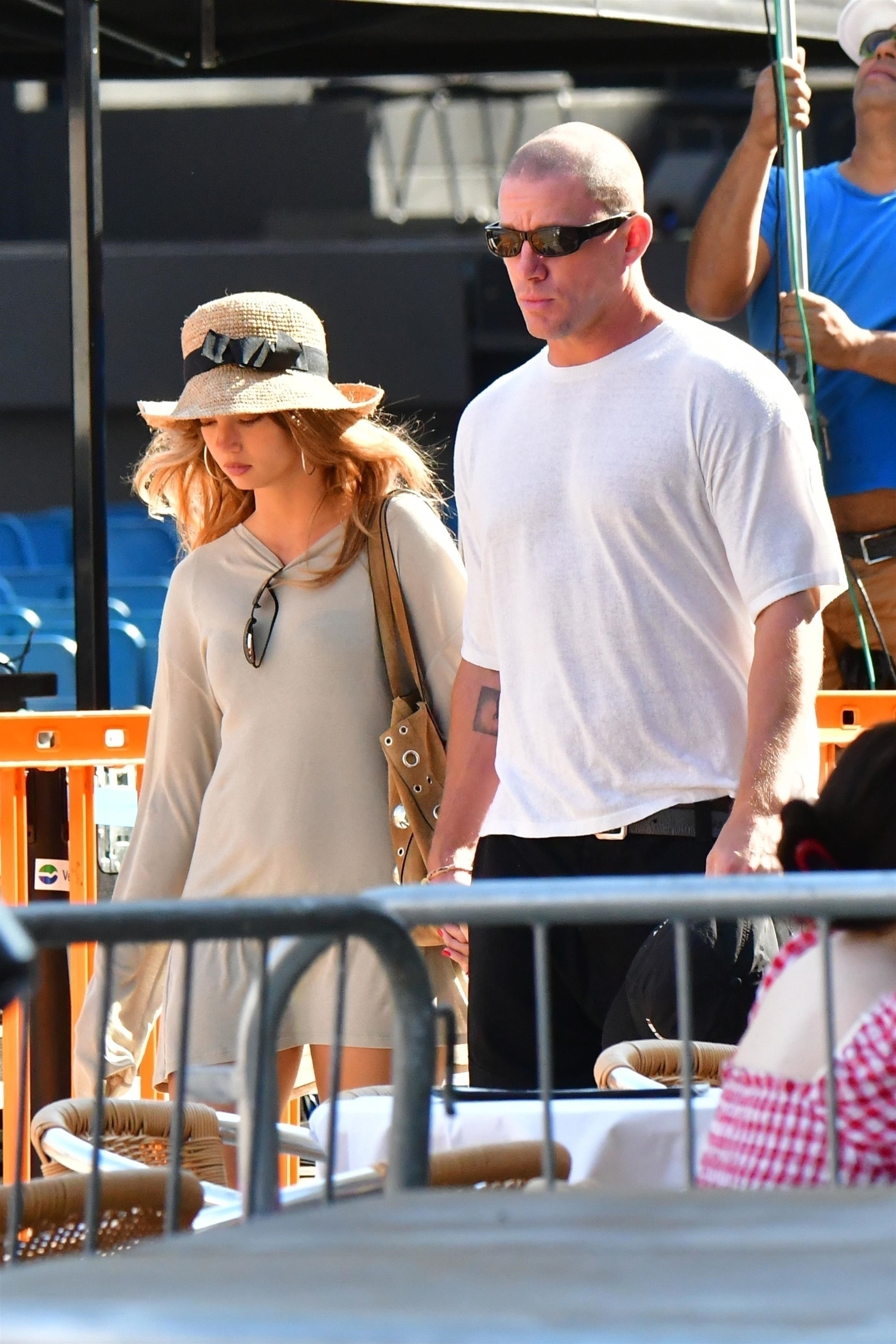 Channing Tatum, 45, and girlfriend Inka Williams, 26, make red carpet ...