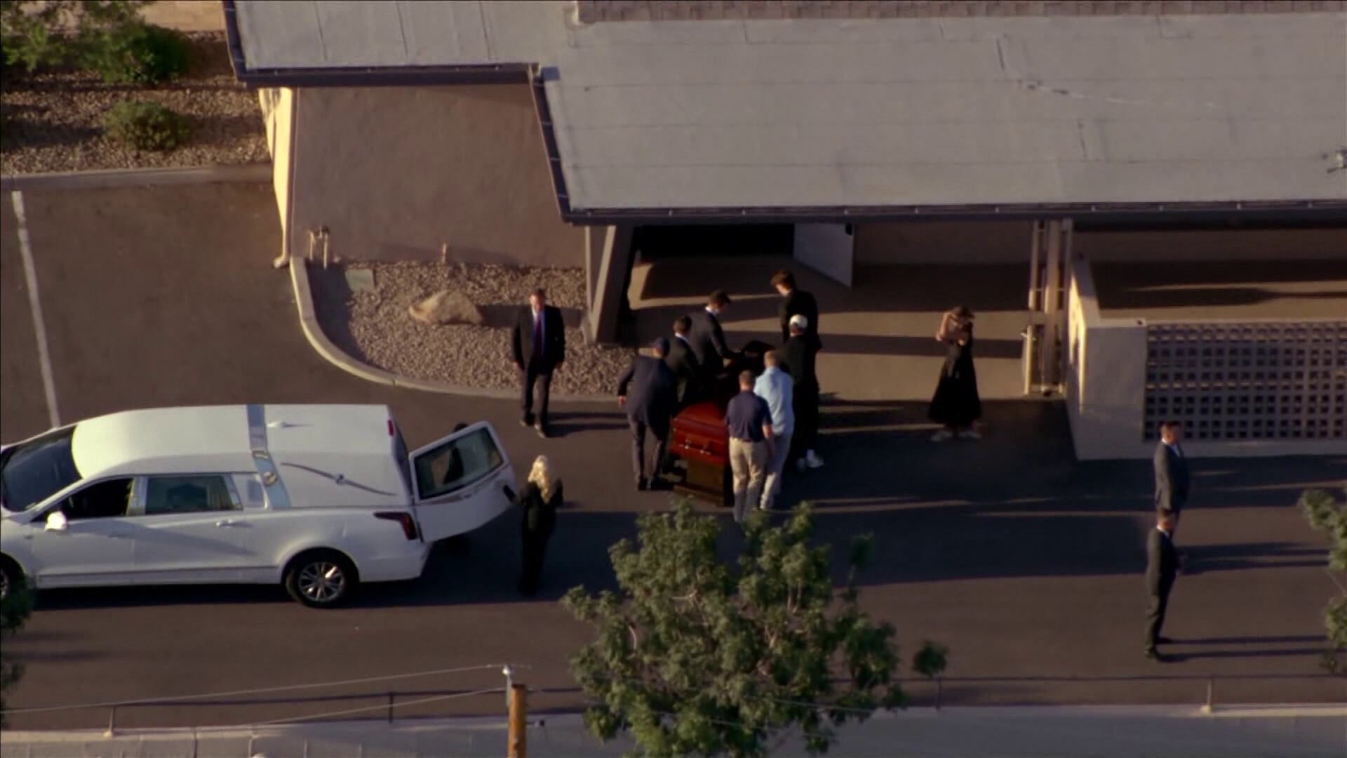 Charlie Kirk’s body arrives at Phoenix mortuary after flying aboard Air ...