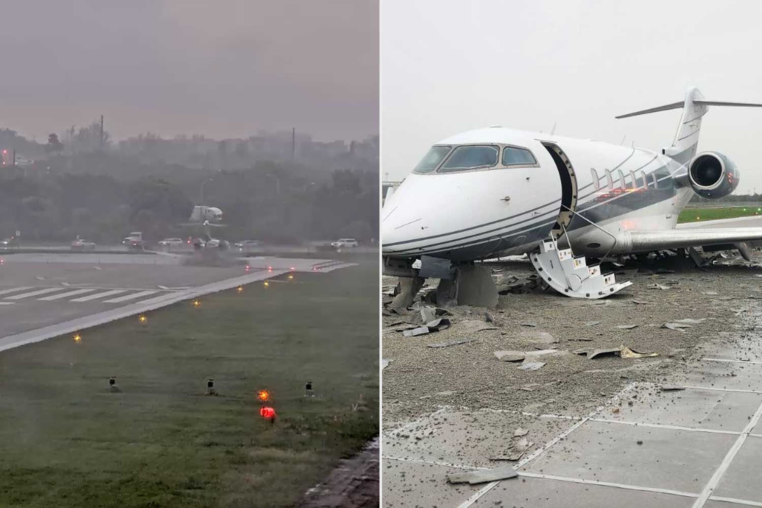 'Lifesaving' Technology Stops Jet from Overshooting Runway, Sliding ...