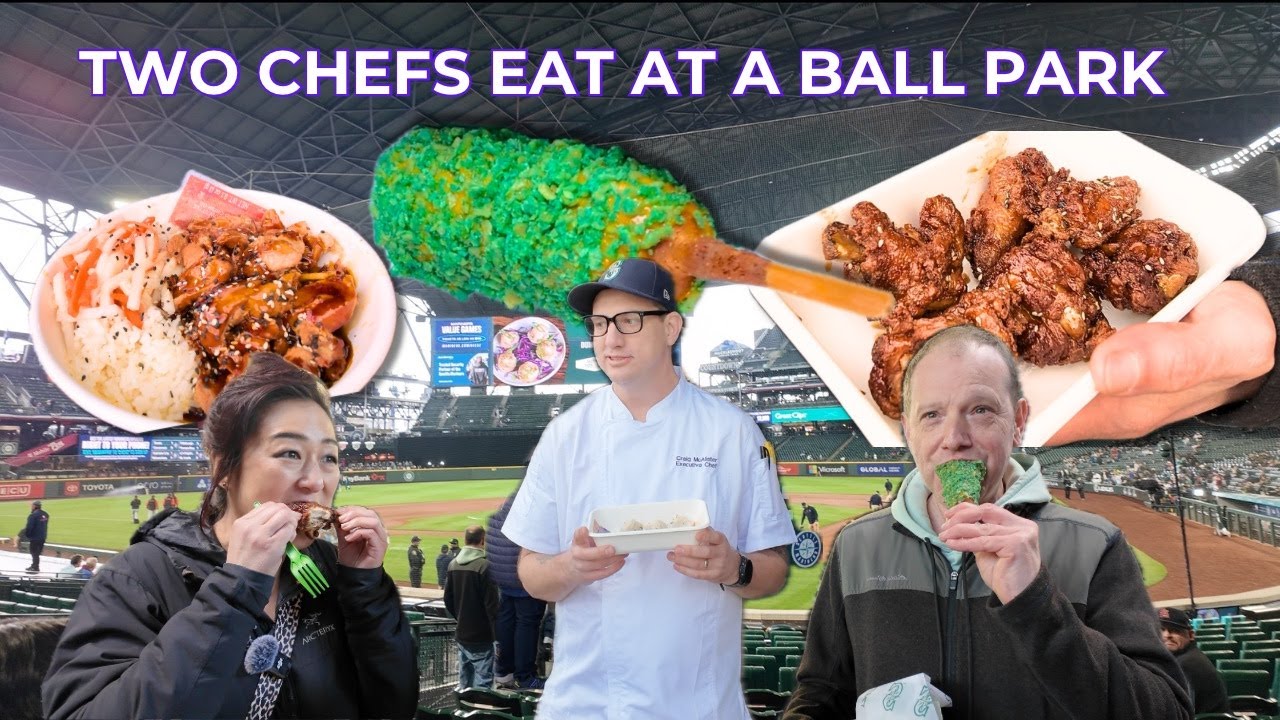 Seattle Mariners Ballpark Tour | Two Chefs Meet the Stadium Chef
