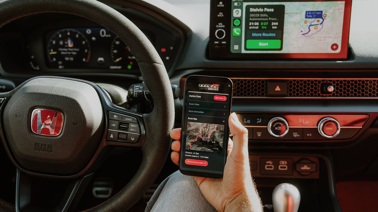 Honda's interactive 'Dream Drives' map reveals the best driving roads ...