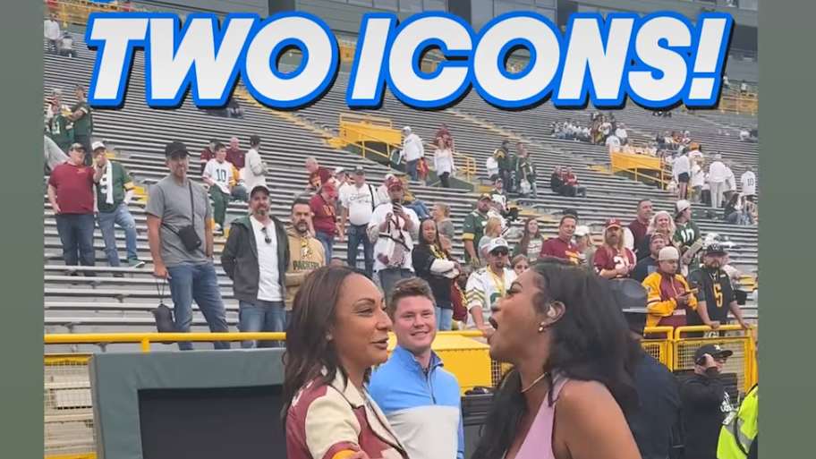 Jayden Daniels’ mom rocks custom ‘5’ coat, black leather pants for ...