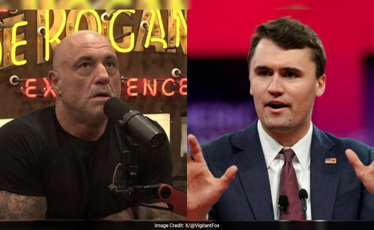 Watch: Joe Rogan Stunned Mid-Podcast By Charlie Kirk's Death, 'It's So ...