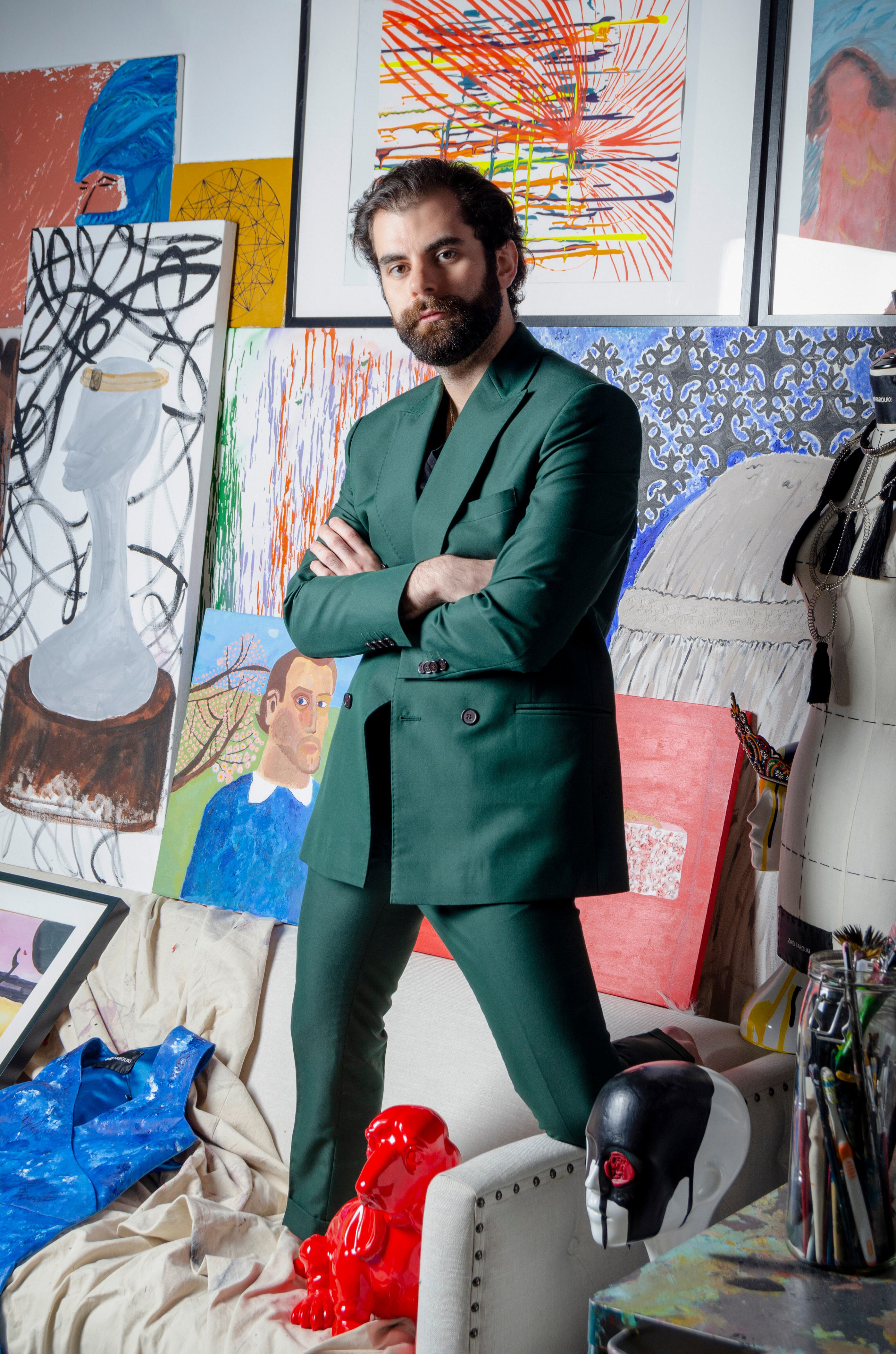 'How would traditional Palestinian fashion have evolved?' Zaid Farouki ...