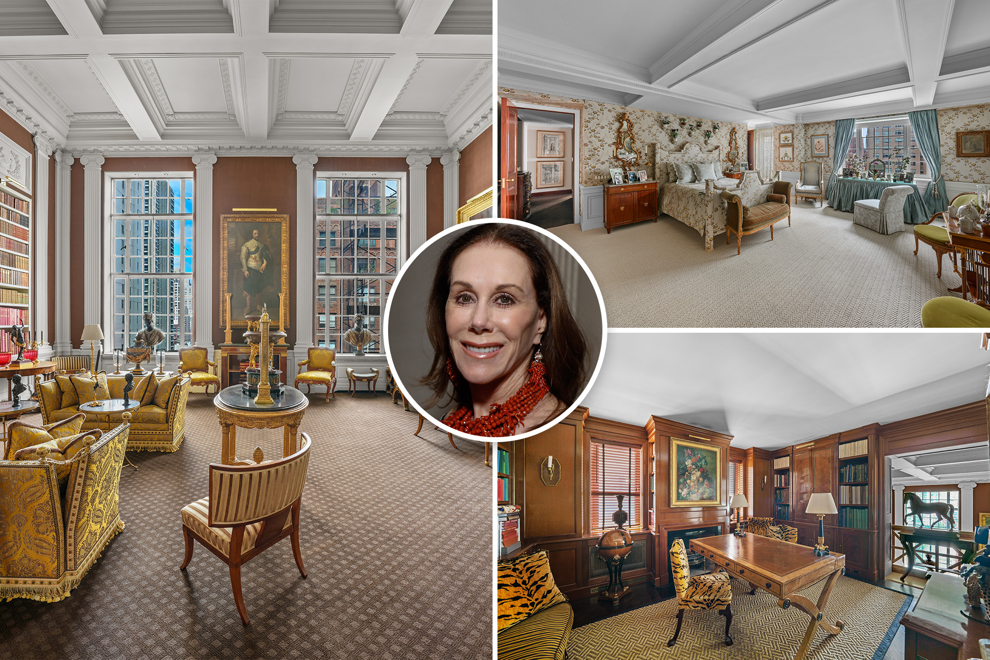 Oscar de la Renta muse Carolyne Roehm seeks $5.49M for her opulent NYC ...