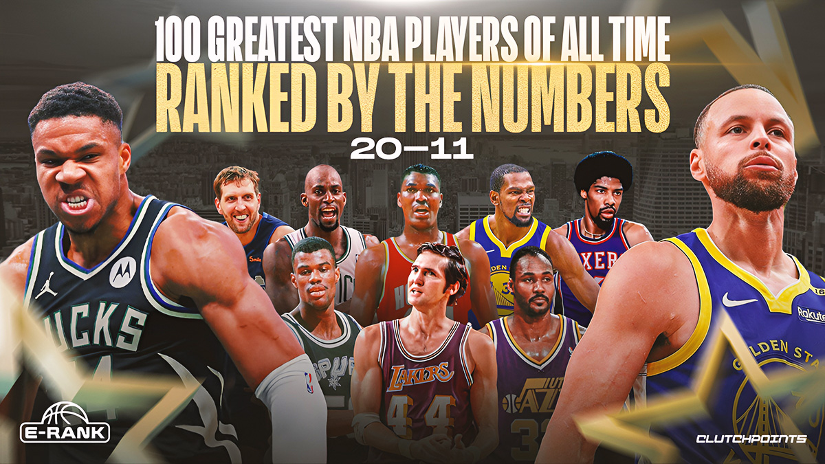 100 greatest NBA players of all time, ranked by the numbers: 20-11