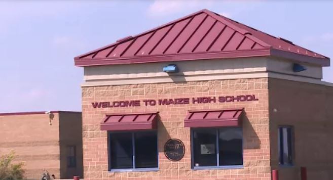 2 arrested after gun found in backpack at Maize High School