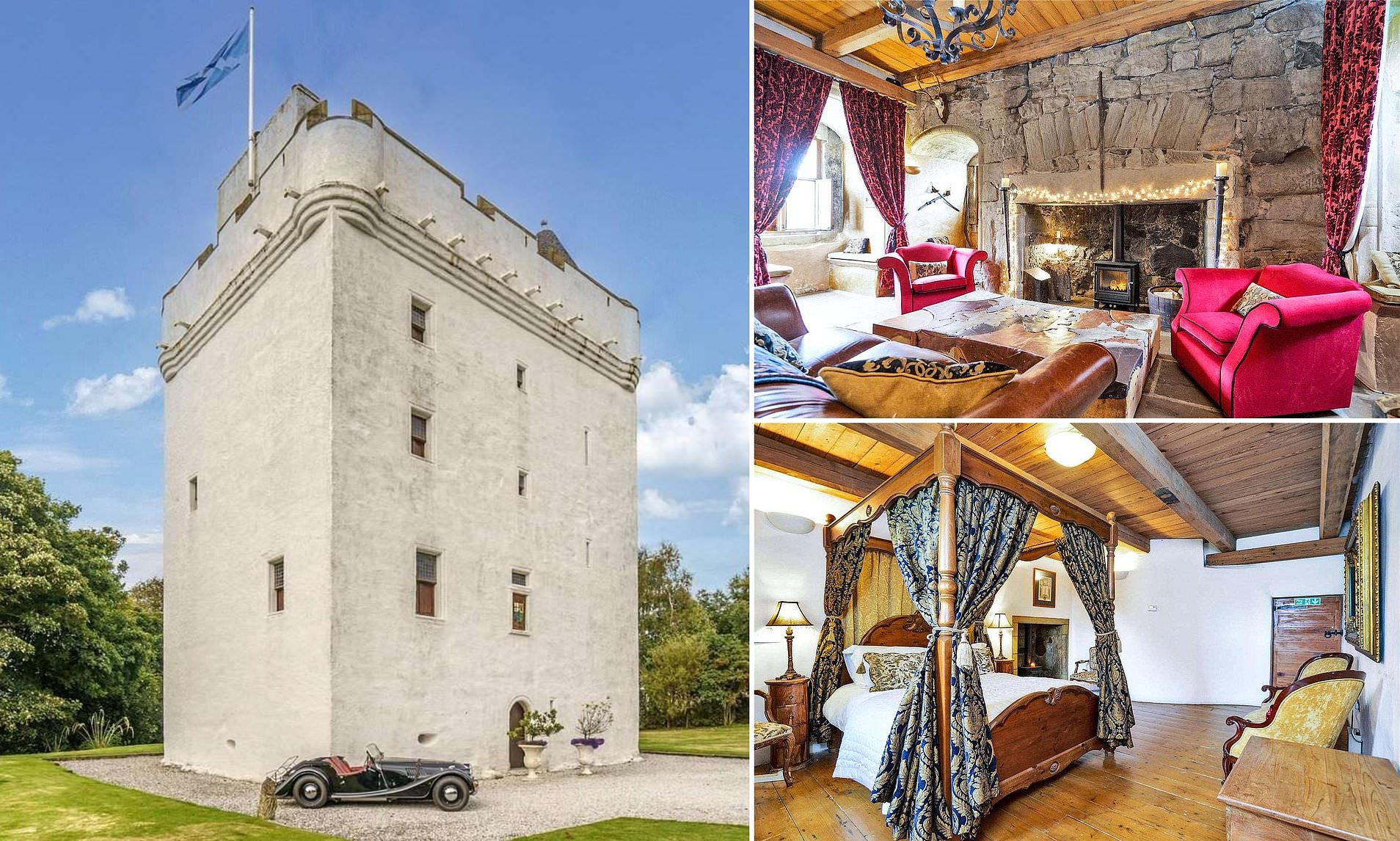 Castle built for Scots royalty on sale for £1m...complete with dungeon