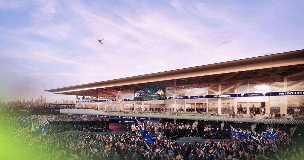 Revealed: First glimpse of lavish new Australian GP pit building