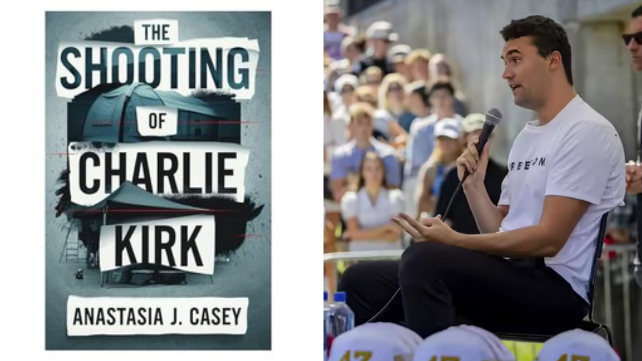 'The Shooting of Charlie Kirk': Mysterious book on Trump ally's murder ...