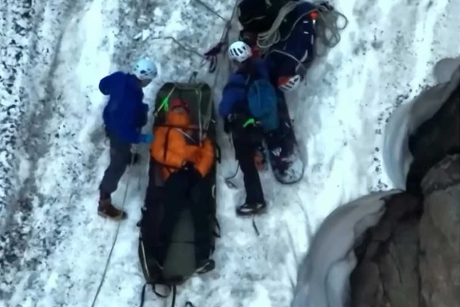 Snowboarder, 27, Seriously Injured After Falling 100 Feet Down Glacier