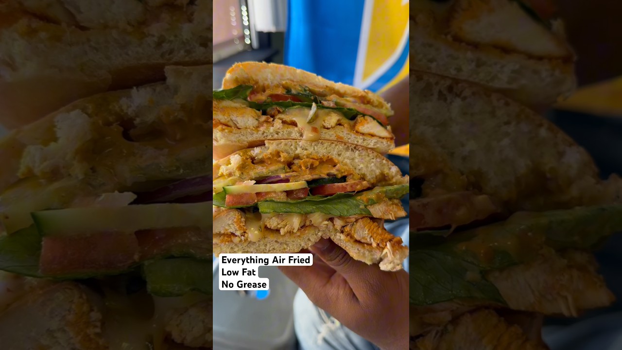 This restaurant air fries everything! #foodie #foodvlog #foodblogger # ...