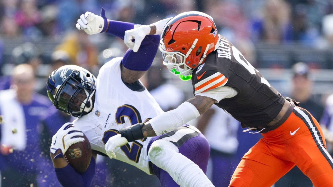 Browns' Grant Delpit says 'not hard' to tackle Derrick Henry