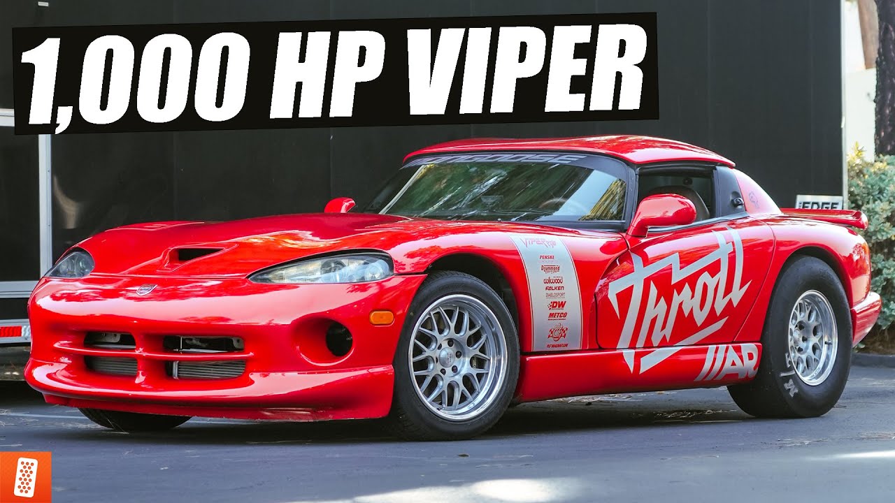 When 2001 muscle meets modern fury: The Hellcat Viper build