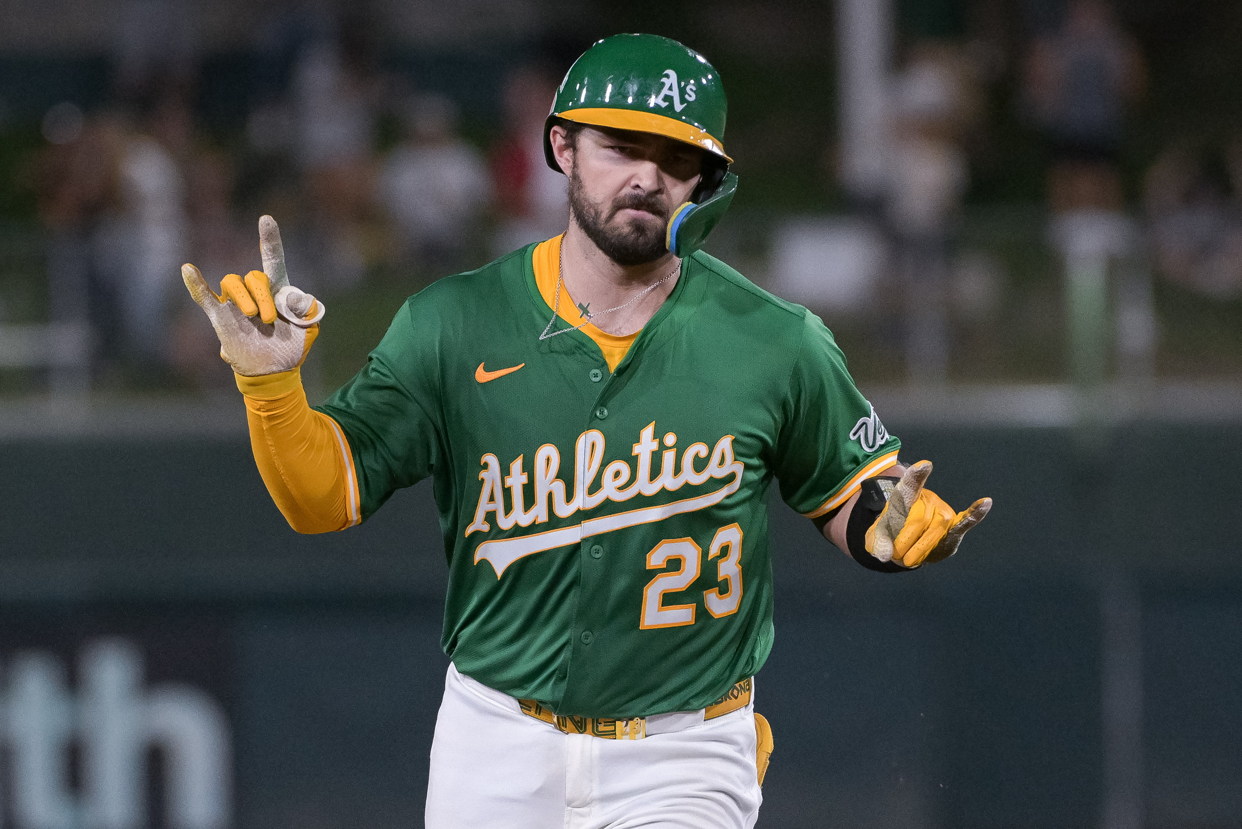 Athletics' Shea Langeliers adds to historic 2025 season for catchers