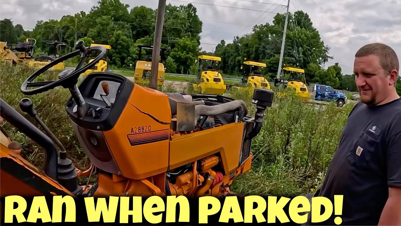 Resurrecting abandoned 'ran when parked' tractor
