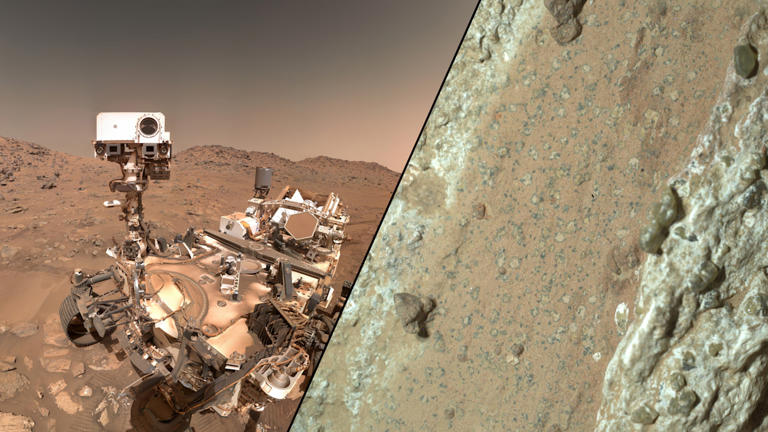 Potential signs of ancient life found in Mars rock sampled by Perseverance