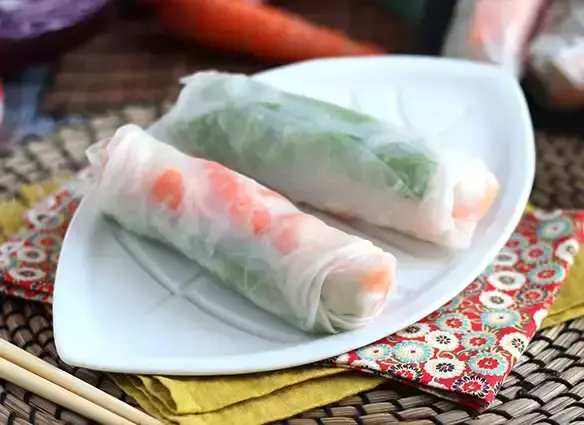 Spring rolls - shrimp and chicken