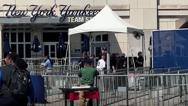 Security ramps up for Trump's appearance at NY Yankees game