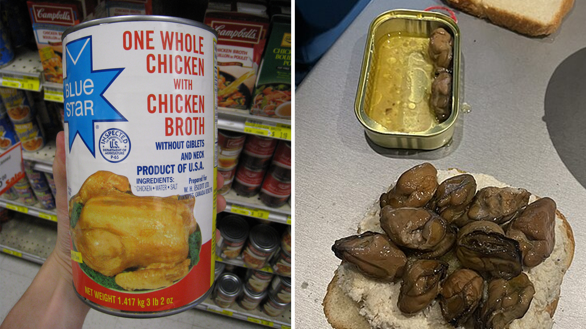 20 Wacky Canned Foods We're Grossed Out By