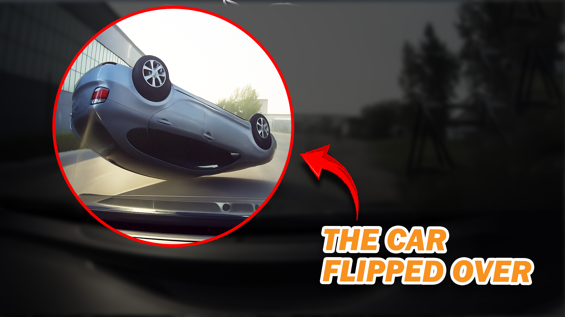 Shocking Crash Leads to Car Flipping Over