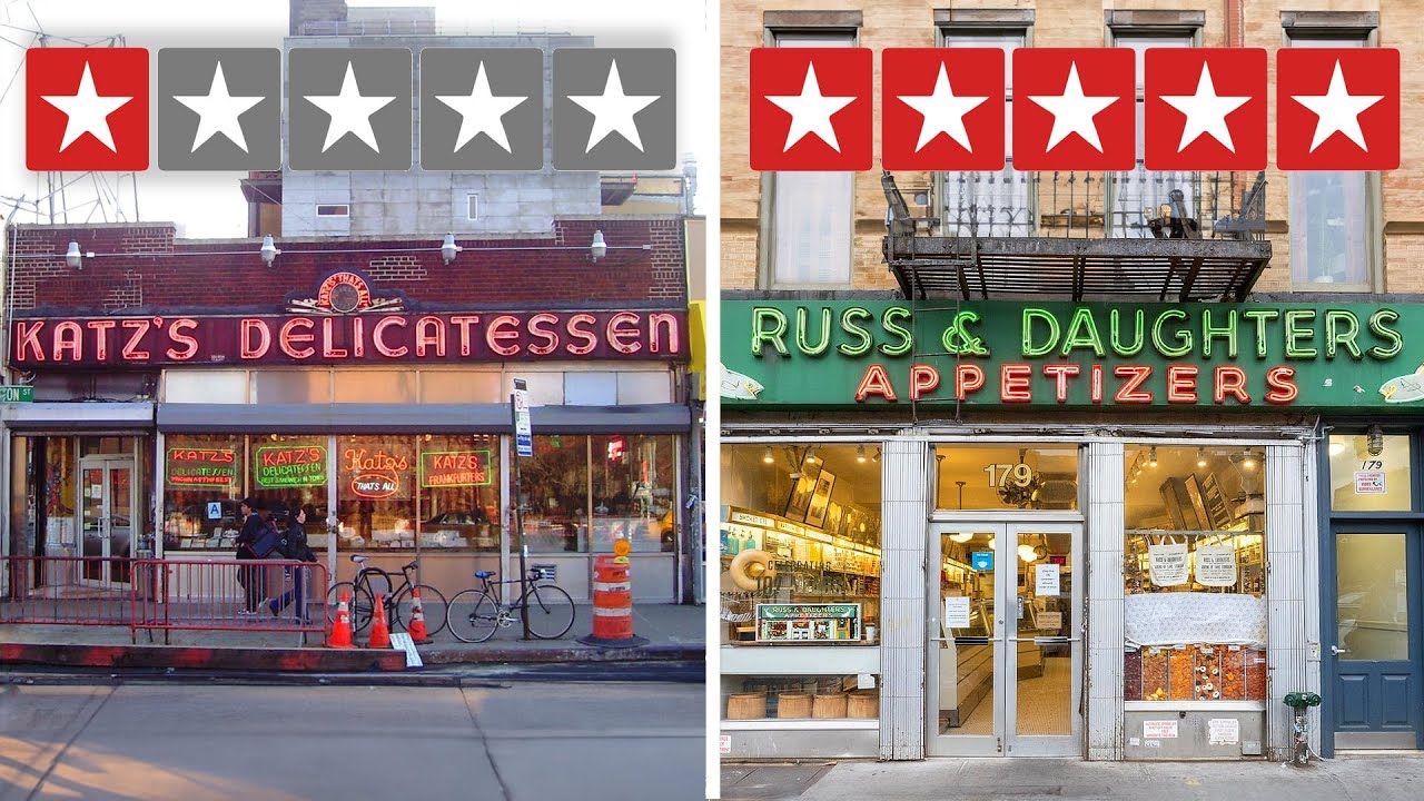 I ranked NYC's most famous restaurants from worst to best!