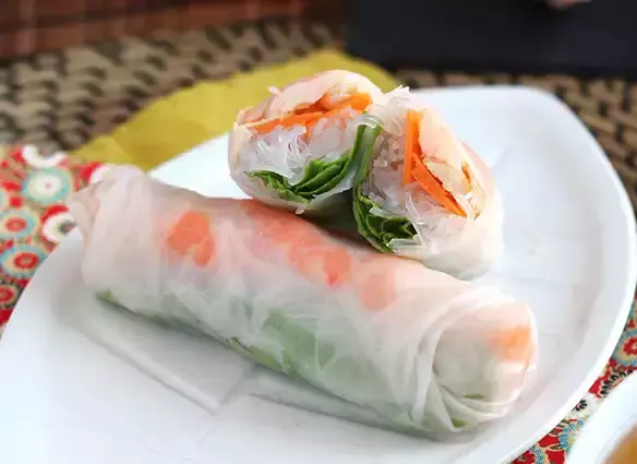 Spring rolls - shrimp and chicken
