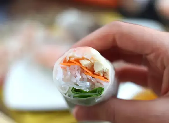 Spring rolls - shrimp and chicken