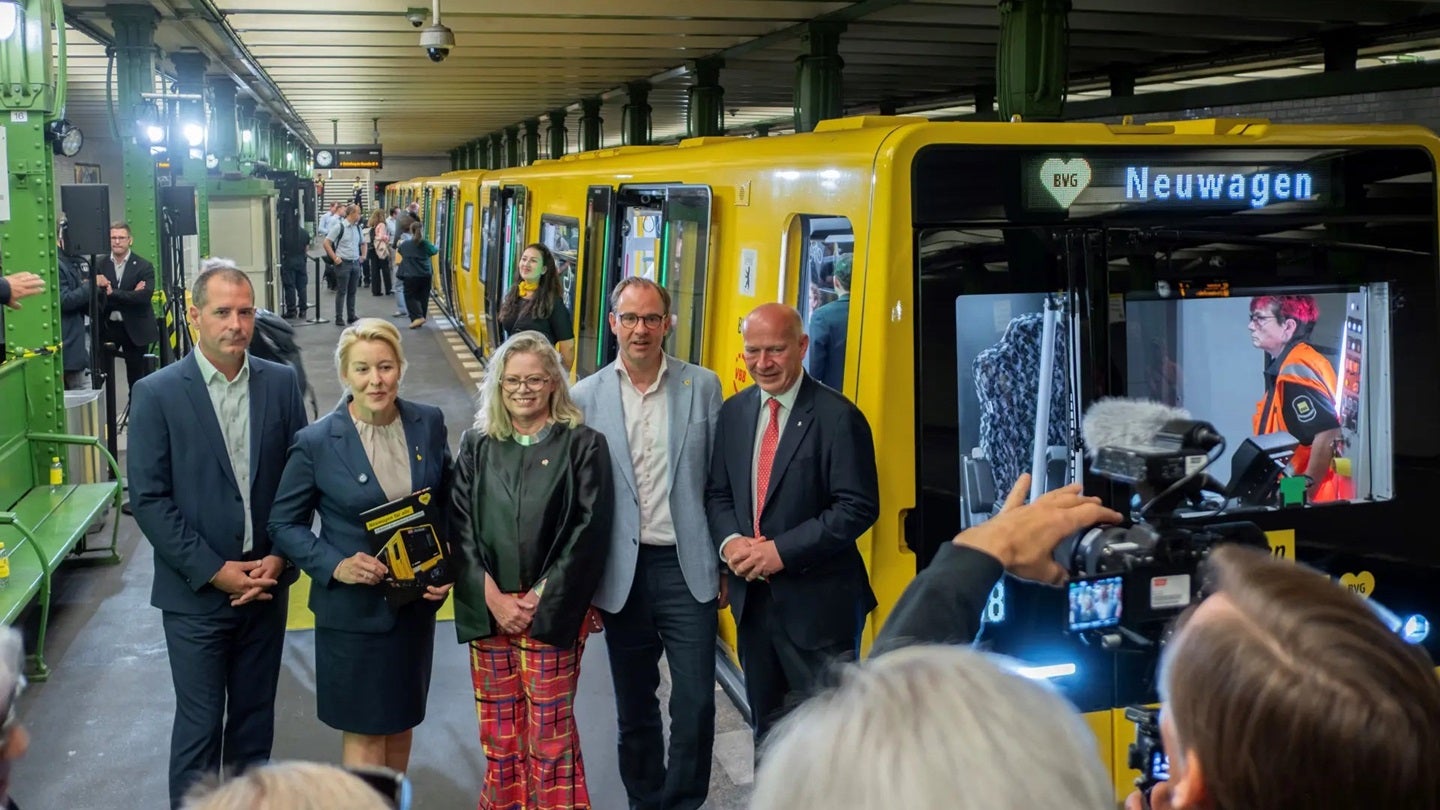 BVG begins passenger operations with new JK series trains from Stadler