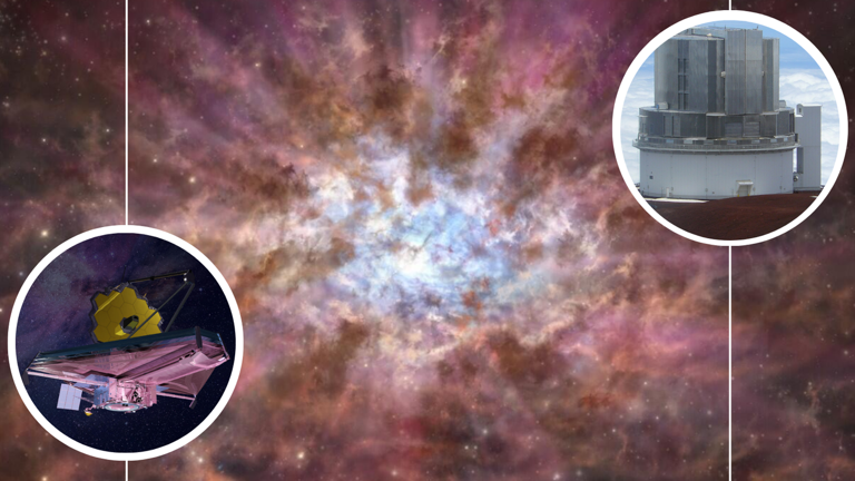 Astronomers finally find elusive, dust-shrouded supermassive black ...