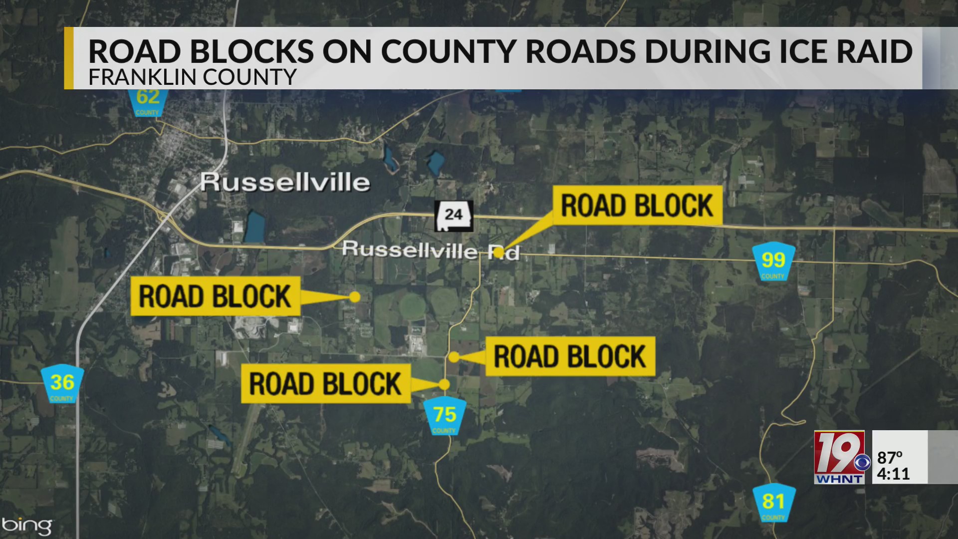 Road Blocks On County Road During ICE Raid | September 11, 2025 | News ...