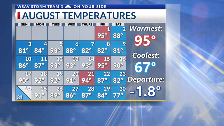 Summer 2025 in review: Hot spells with a wet, mild August to close it out
