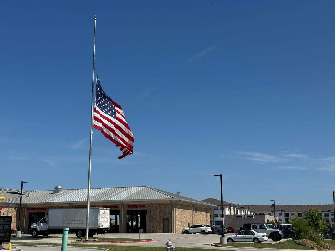 Here's why U.S flags are at half-staff for political activist Charlie Kirk