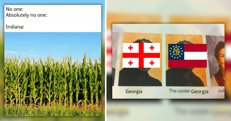 Stars, Stripes, and Sarcasm: 50 Memes for 50 States