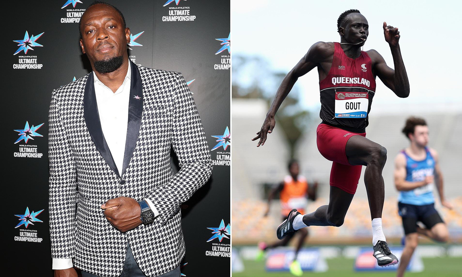 Usain Bolt sends Gout Gout a warning before teen competes on the ...