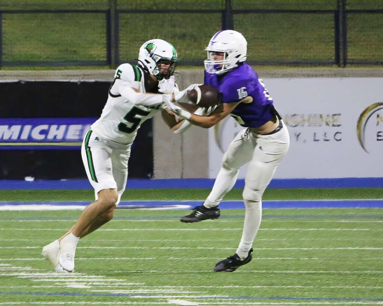 Ham has a nose for the ball as Midland High safety