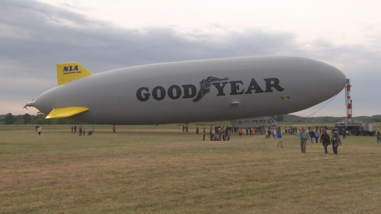 From Pilgrim to Wingfoot One: The Goodyear Blimp turns 100 | Leon Bibb ...