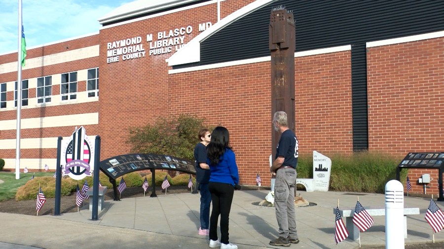 9/11 remembrance ceremony takes place at Blasco Library