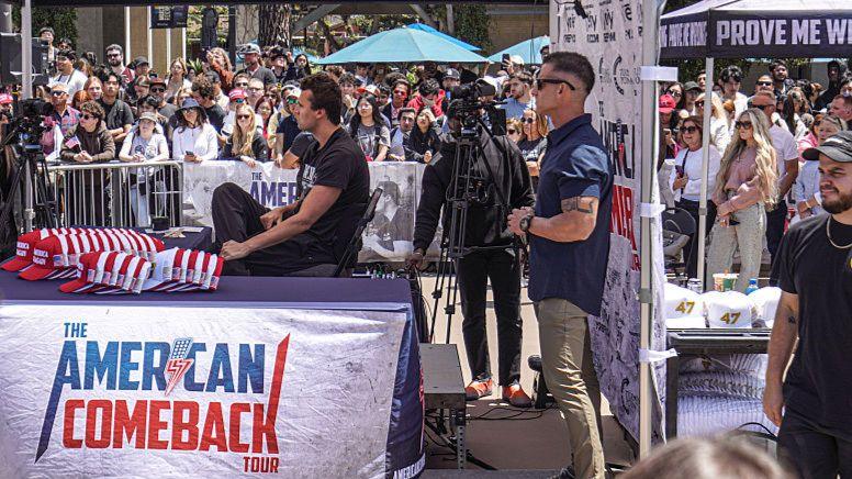 What did security look like at Charlie Kirk shooting?