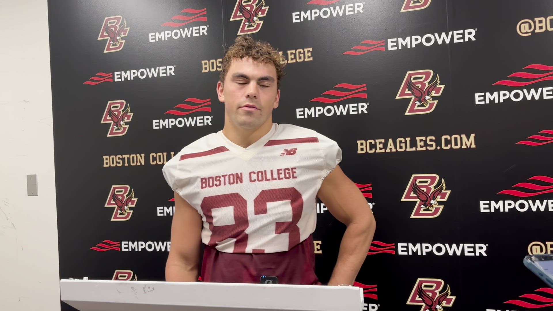 Report: Two Boston College Football Players to Miss Game at Stanford