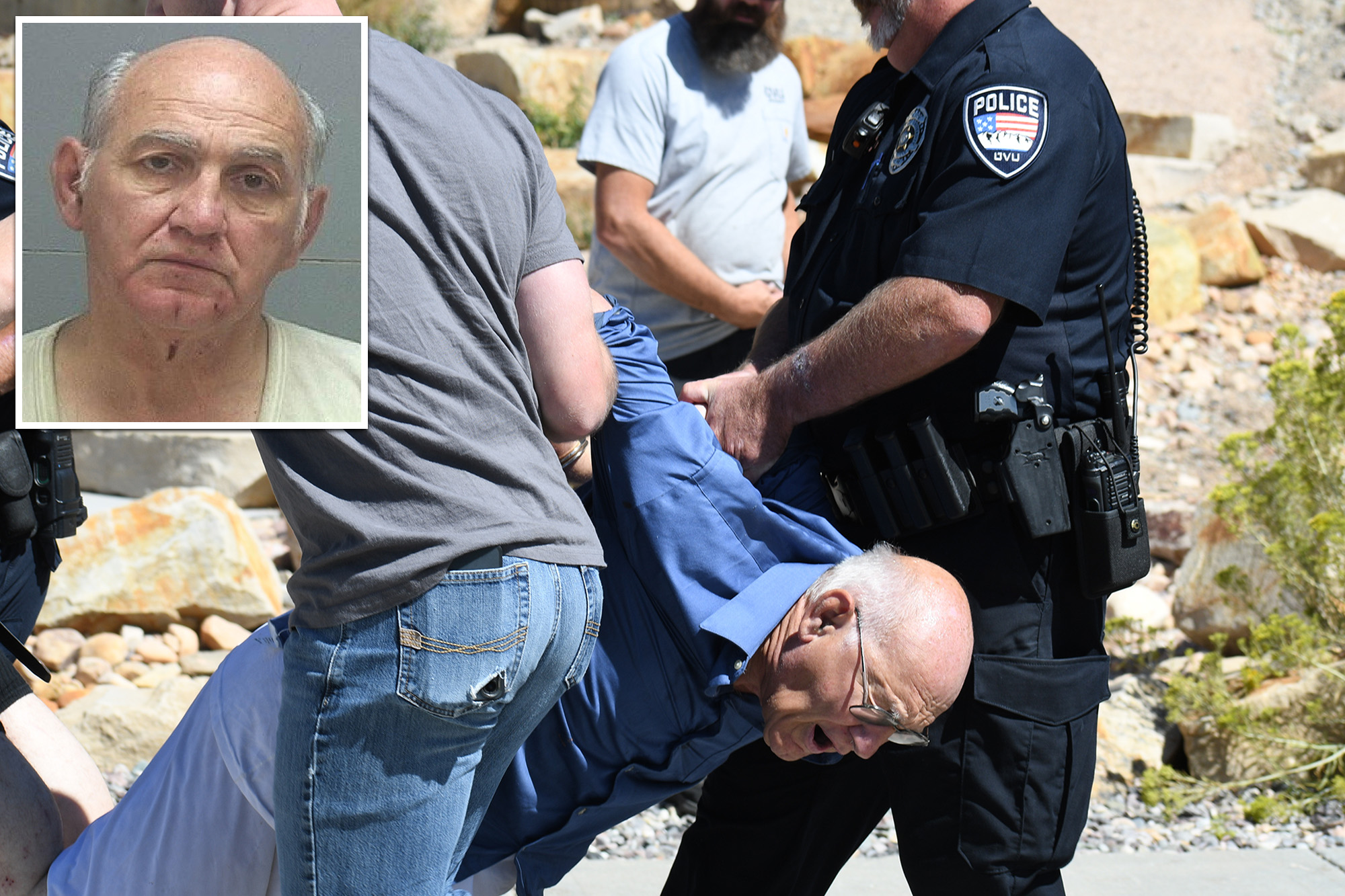 George Zinn, Utah man detained in viral footage after Charlie Kirk ...