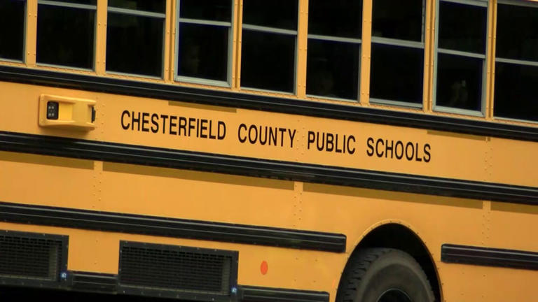 Driver running red light cause of crash involving Chesterfield school bus